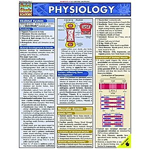 Physiology QuickStudy Laminated Reference Guide (QuickStudy Academic)