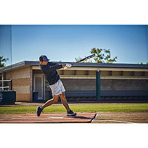 Easton Alpha ALX 2022 BBCOR 1 Piece Aluminum Baseball Bat -3, 32", Black/Gray