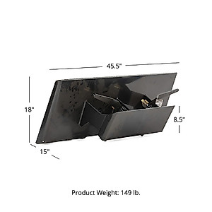 Titan Distributors Inc. Adapter to Convert Full Size Universal Skid Steer Quick Tach to Toro Dingo