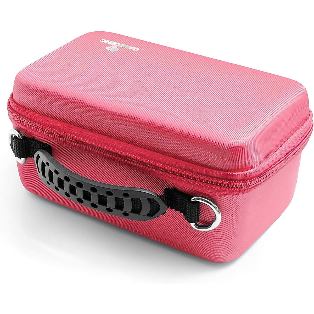 Game Shell 250+ | Portable Case for Board Games and Card Games | Holds Up to 250 Double-Sleeved Cards | Accessories Compartment Holds Tokens and Dice | Pink Color | Made by Gamegenic