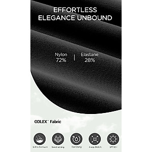 ODODOS Women's High Waisted Full Length Yoga Leggings with Pockets, 28" Inseam Tummy Control Non See Through Workout Athletic Running Yoga Pants, Plus Size, Black, XX-Large