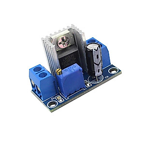 HiLetgo 10pcs LM317 DC-DC Converter Buck Step Down Circuit Board Module Linear Regulator LM317 Adjustable Voltage Regulator Power Supply