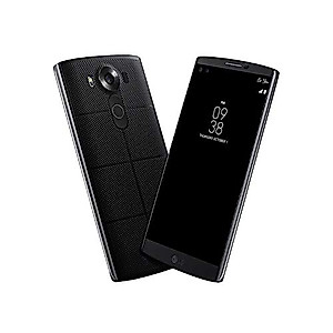 LG V10 H960A 32GB Factory Unlocked 4G Smartphone - International Version - No Warranty (Black)