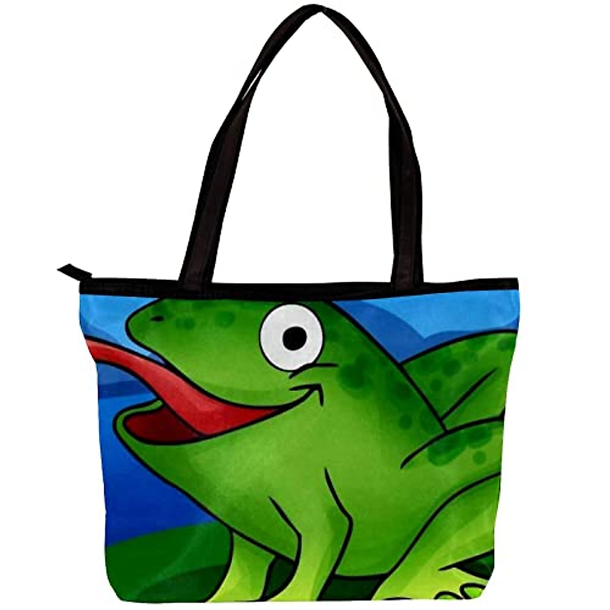 Tote Bag Women Satchel Bag Handbag Stylish Tote Handbag for Women Hobo Bag Fashion Crossbody Bag, Cartoon Frog