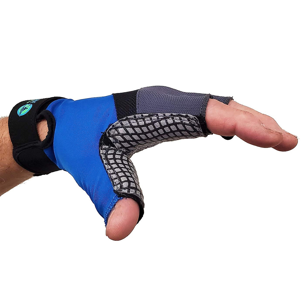 Waterline Half Finger Paddling Gloves for Kayaks, Canoes and SUP Paddle Boards (Small)