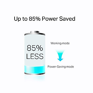 TP-Link AV1000 Powerline Ethernet Adapter(TL-PA7017P KIT)- Gigabit Port, Plug and Play, Extra Power Socket for Additional Devices, Ideal for Smart TV, White