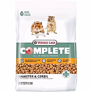 Versele-Laga Complete All-in-One Nutrition Hamster & Gerbil Food, 2.5 Pounds