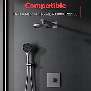 RP51919 6 Setting Diverter Cartridge for Delta Faucet Valve Body Integrated and Individual Diverter Trims R11000 and R22000, Faucet Replacement Part, Brass & No Leakage (RP51919)