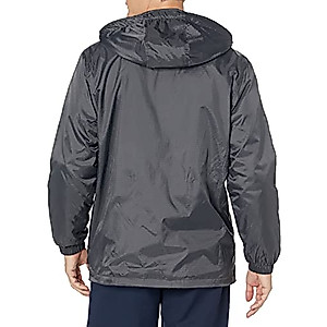 Dickies Men's Fleece Lined Hooded Jacket, Dark Navy, Large