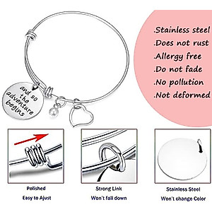 Sunflower Jewellery Love Charm Bracelet I Love You To The Moon And Back Pearl Adjustable Bangle Silver