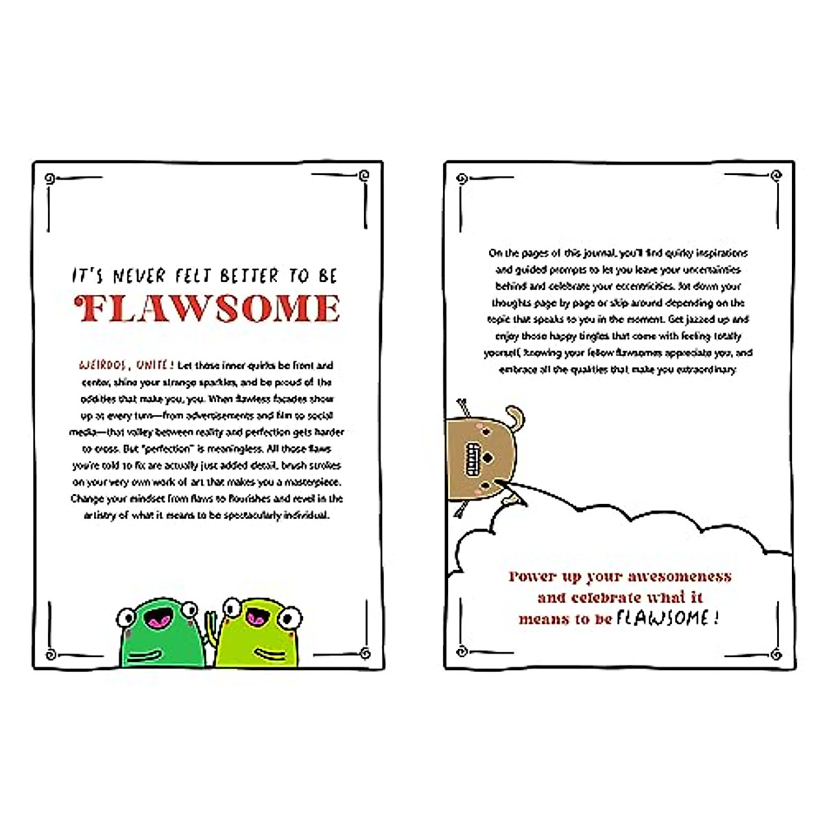 Flawsome: A Journal to Embrace Your Lovable Inner Weirdo