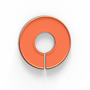 discount sizing Clothing Rack Size Dividers Blank Round 8 Colors- 48 Pack