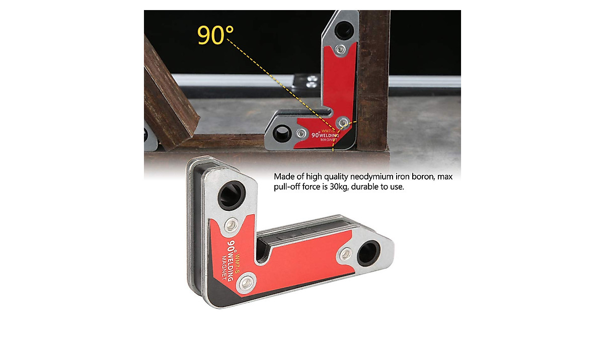 Magnetic Welding Holder Set - Strong Supports at 30°, 60°, 90°