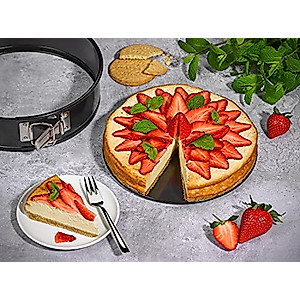 Tala Non Stick 10" Springform Cake Tin, Black
