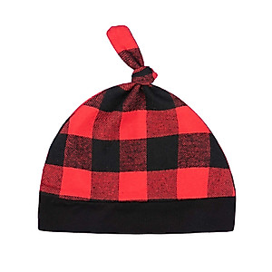 Baby Boys Girls Cute Deer Little Man Long Sleeve Plaid Clothes Outfit Set（0-3Moths）