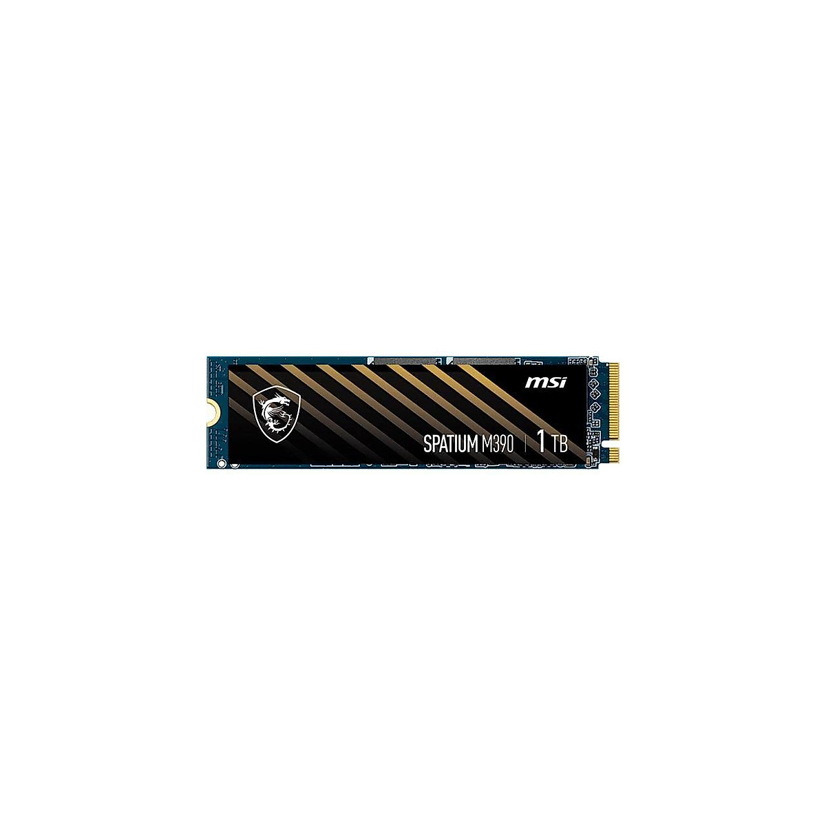 MSI SPATIUM M390 NVMe M.2 1TB Internal Gaming SSD PCIe Gen3 up to 3300MB/s 3D NAND Up to 1200 TBW