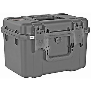 SKB 3I-1610-10B-M iSeries Multi Hand Gun case, Custom Foam, 4 Gun, Black
