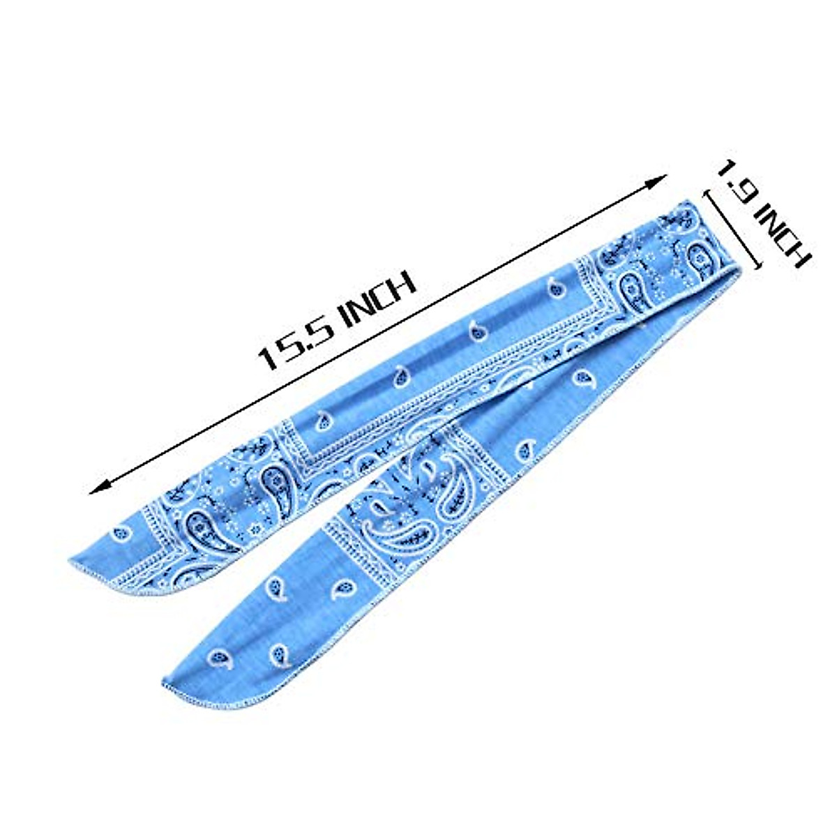 ONEYE Wire Headbands for Women Paisley Twist Bow Hair Bands Bunny Ears Headwraps Wire Hair Holder Hair Accessories for Workout Yoga Running Soccer Sports Pack of 6