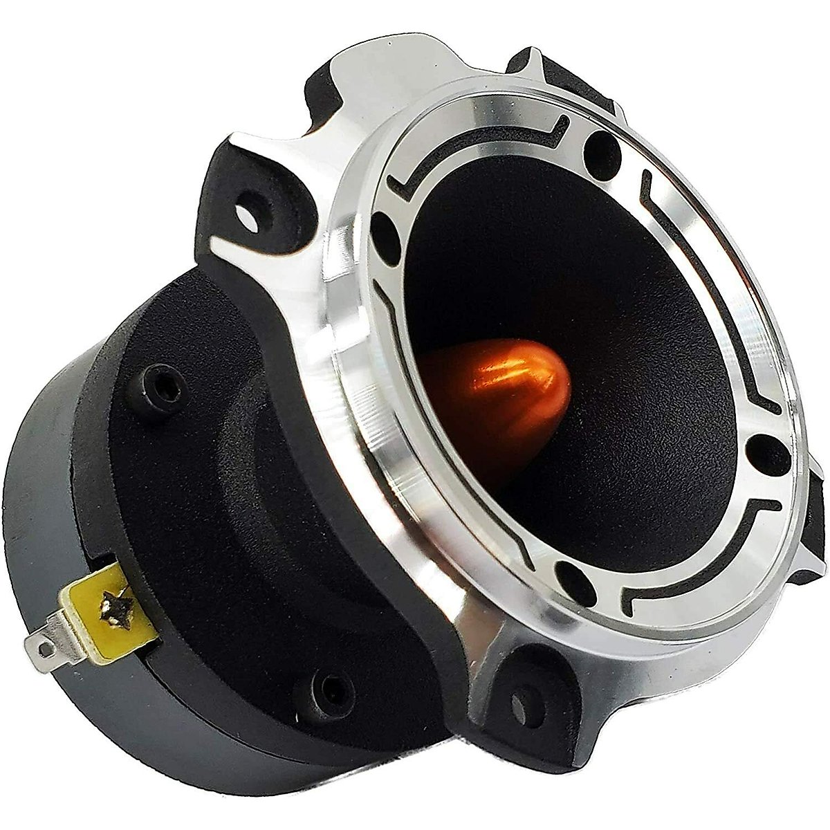 2X Gravity WZ40TW 2400 Watts Maximum Power Handling Warzone Series Heavy Duty Titanium Super Tweeter Loud Speaker 4-Ohms Aluminum Frame -2nd Gen
