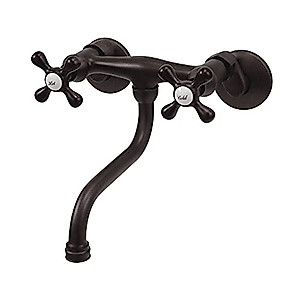 Kingston Brass KS216ORB Kingston Bathroom Faucet, Oil Rubbed Bronze