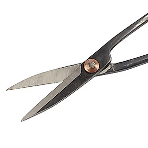 BambooMN Bonsai Basics Set - 7.2" Trimming Shears & 7" Heavy Duty Butterfly Shear - 1 Set