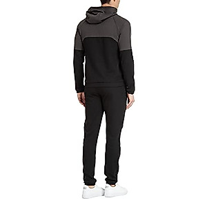 Emporio Armani EA7 men tracksuit black - grey M