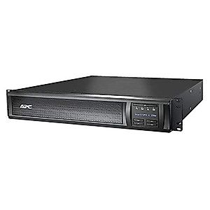 APC Network UPS, 1500VA Smart-UPS Sine Wave UPS with Extended Run Option, SMX1500RM2UC, 2U Rackmount/Tower Convertible, Line-Interactive, 120V