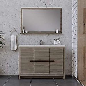 Alya Bath Sortino Bathroom Vanity, Gray