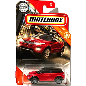 Matchbox 2014 Range Rovers Evoque, MBX City 31/100 Red