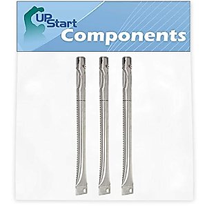 UpStart Components 3-Pack BBQ Gas Grill Tube Burner Replacement Parts for Savor Pro GD4210S-B1 - Compatible Barbeque Stainless Steel Pipe Burners