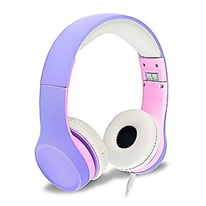 NENOS Kids Headphones Children’s Headphones for Kids Toddler Headphones Limited Volume (Lavender)