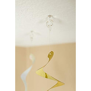 Pinhooks Push Pin Wall Hook - Klear Kindness (Transparent) - 40-Count