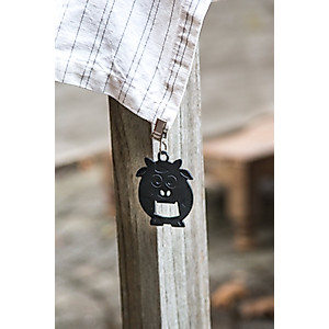 Outset 76220 Tablecloth Weights with Bottle Opener, Barnyard Animals, Set of 4, 2 x 3.75 x 0.25 inches