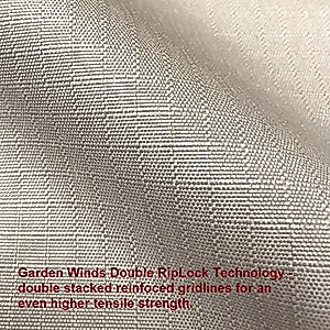 Garden Winds Replacement Canopy Top Cover for The Sierra Wicker Swing - Riplock 500