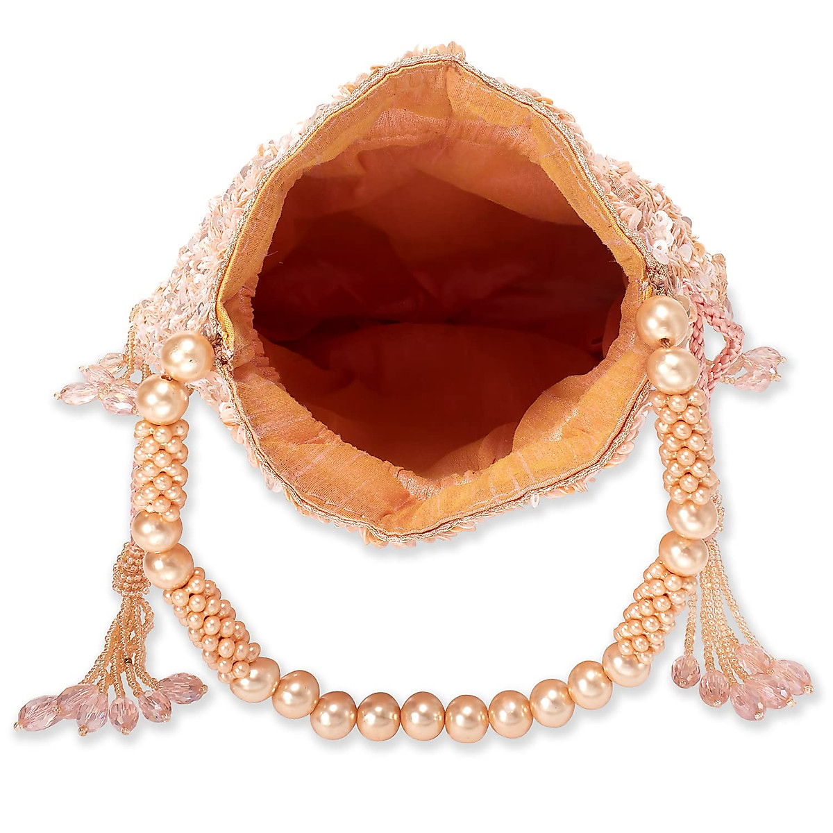 Aheli Indian Potli Bags for Women Evening Bag Clutch Ethnic Bride Purse with Drawstring (P15PCH)