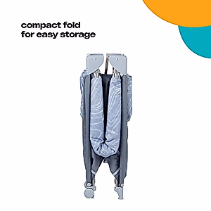 Cosco Rocking Bassinet with Play Yard DLX, Organic Waves