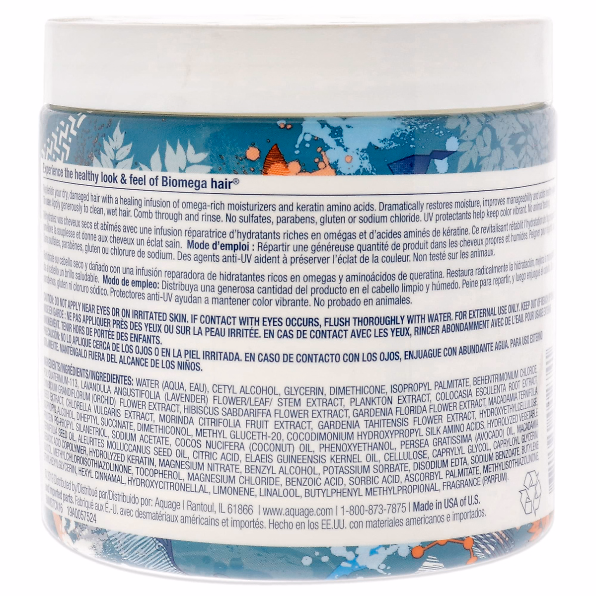 Aquage Biomega Moisture Conditioner, 16 Ounce