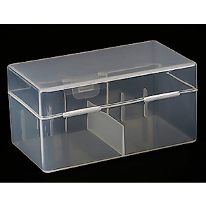 Whizzotech 9 Volt Battery Storage Case Holder Organizer Box Container for 9V Battery (Pack of 1)