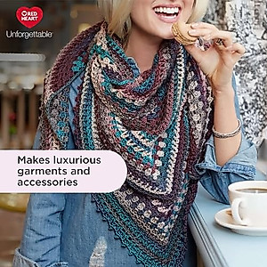 Red Heart Boutique Unforgettable Gotham Yarn - 3 Pack of 100g/3.5oz - Acrylic - 4 Medium (Worsted) - 270 Yards - Knitting/Crochet