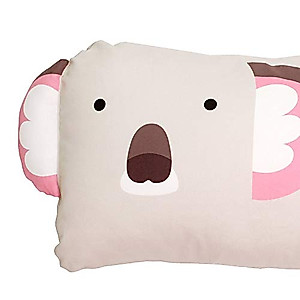 MILO & GABBY Original Animal 3D Toddler Pillowcase for Babies and Kids, 100% Cotton Olive The Koala