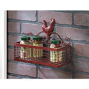 Smart Living Company Red Rooster Single Wall Rack