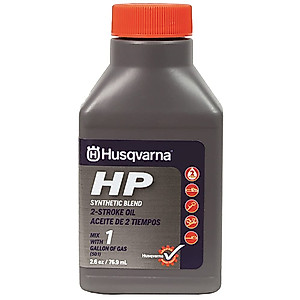Husqvarna 2.6 oz HP Synthetic Blend 2-Cycle Engine Oil 24-Pack 593152601