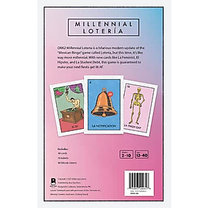 Blue Star Press Millennial Loteria Game: Family Fiesta Edition Mexican Bingo
