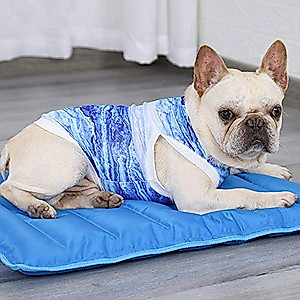 Dog Cooling Vest Harness - Pet Anxiety Relief, Sun Shield Dog Shirt Soft, Light Weight Pet Jacket Mesh Breathable Cooling Coat for Small Medium Large Dogs Walking Hunting Sport Outdoor Hiking Summer