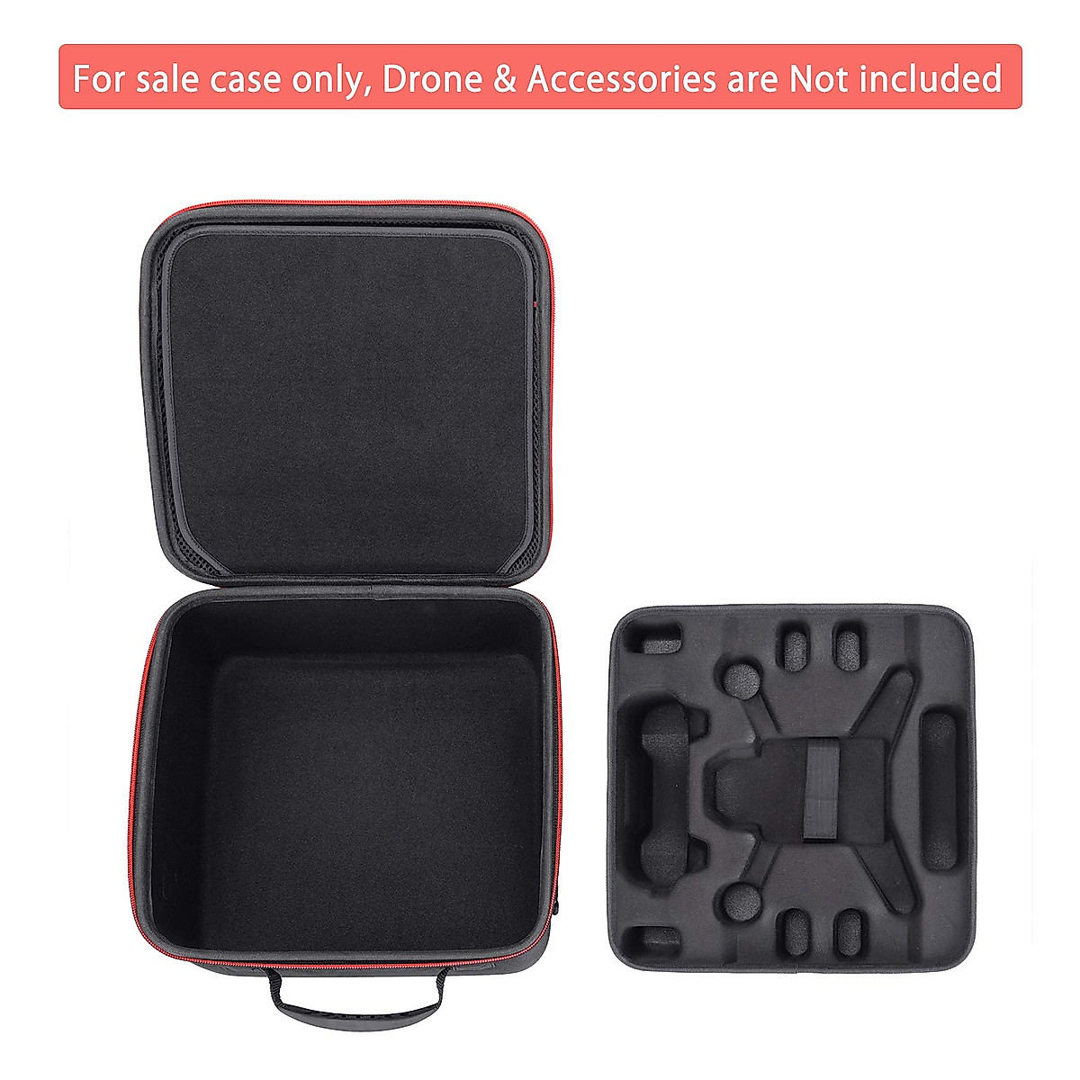 RLSOCO Hard Case for DJI Mini 2 SE/Mini 2/Mini SE/Mavic Mini 1 - Fits Mavic Mini Accessories: Mini 2 Controller,Batteries and Charger,Propellers and Prop Guards (Newest Version Case)