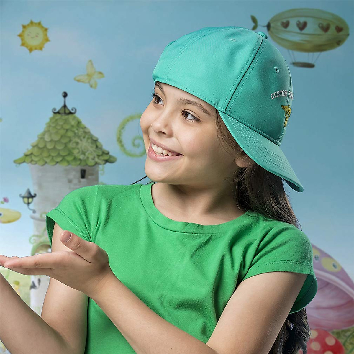 Custom Baseball Cap Caduceus Embroidery Doctor Acrylic Dad Hats for Men & Women Black Personalized Text Here