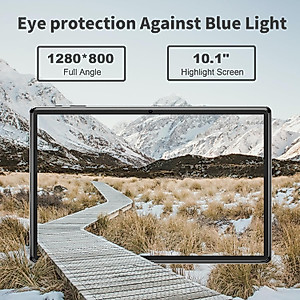 SGIN 8GB RAM 128GB ROM Android 12 Tablet, 10 Inch 1280 * 800 HD IPS Tablets Computer with Srceen, MTK Octa-Core 2.0Ghz Processor, 8MP+5MP Camera, Bluetooth, WiFi, 6000mAh, Black