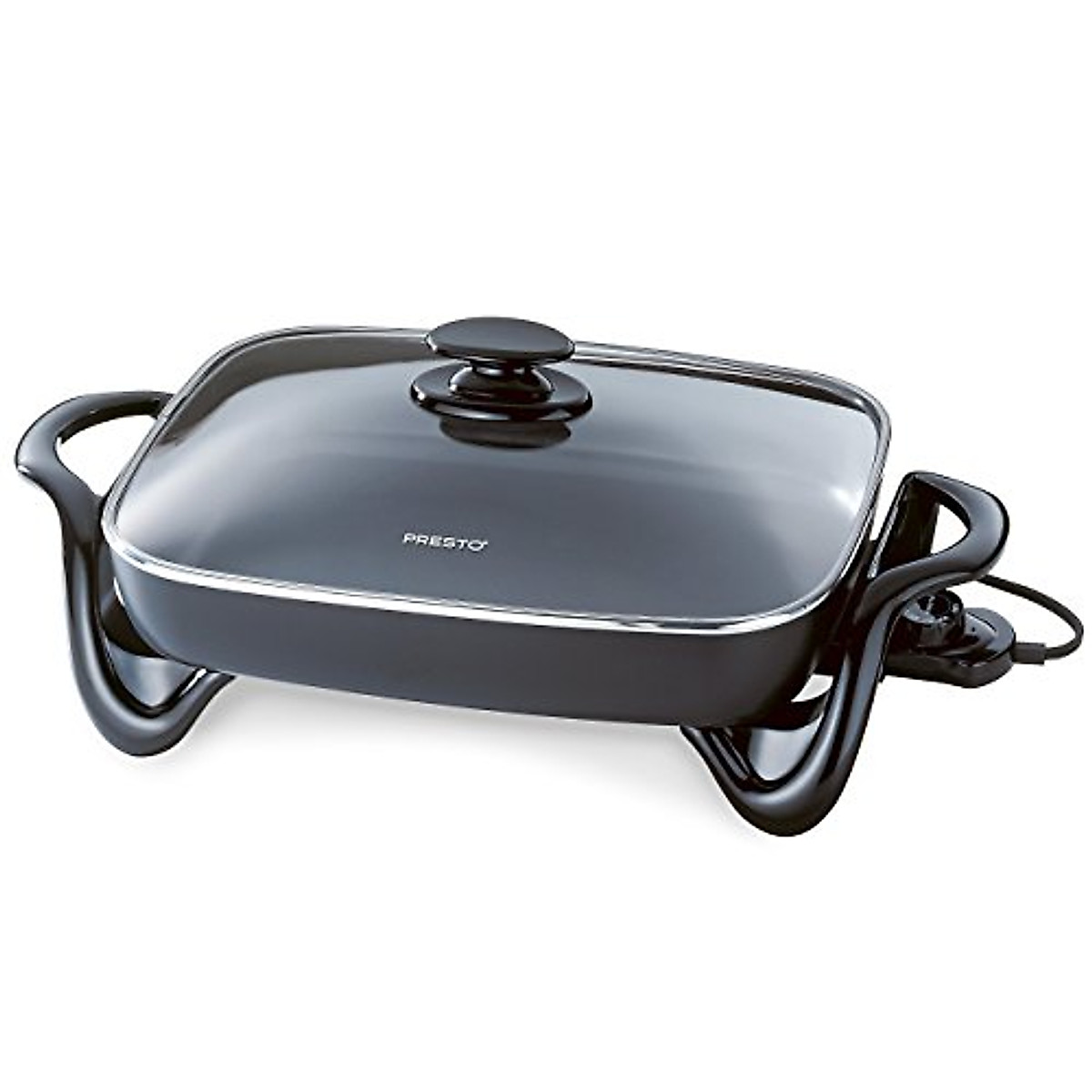 Presto 06852 16-Inch Electric Skillet with Glass Cover (Renewed)