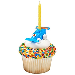 ace Car Birthday Cake Candle Holders
