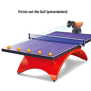 ZXMOTO Table Tennis Robot Automatic Ping Pong Robot Machine for Training (HP-07)